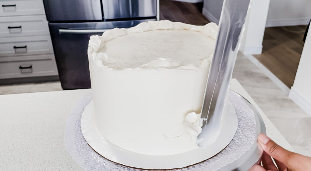 How To Assemble a Layer Cake - delishbymich